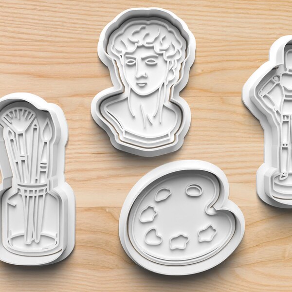 Art Palette Cookies - Etsy