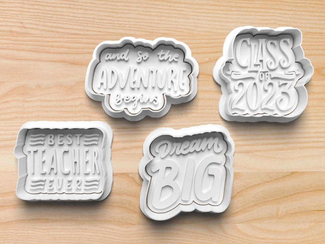 Graduation Cookie Cutters || Last Day of School Cookie Cutters || Best ...