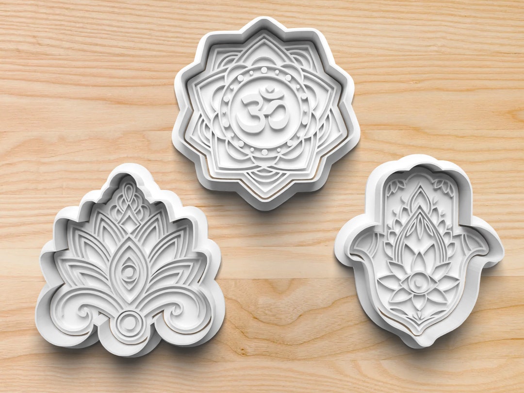 Chakra Cookie Cutters Mindfulness Cookie Cutters Zen Cookie Cutters ...