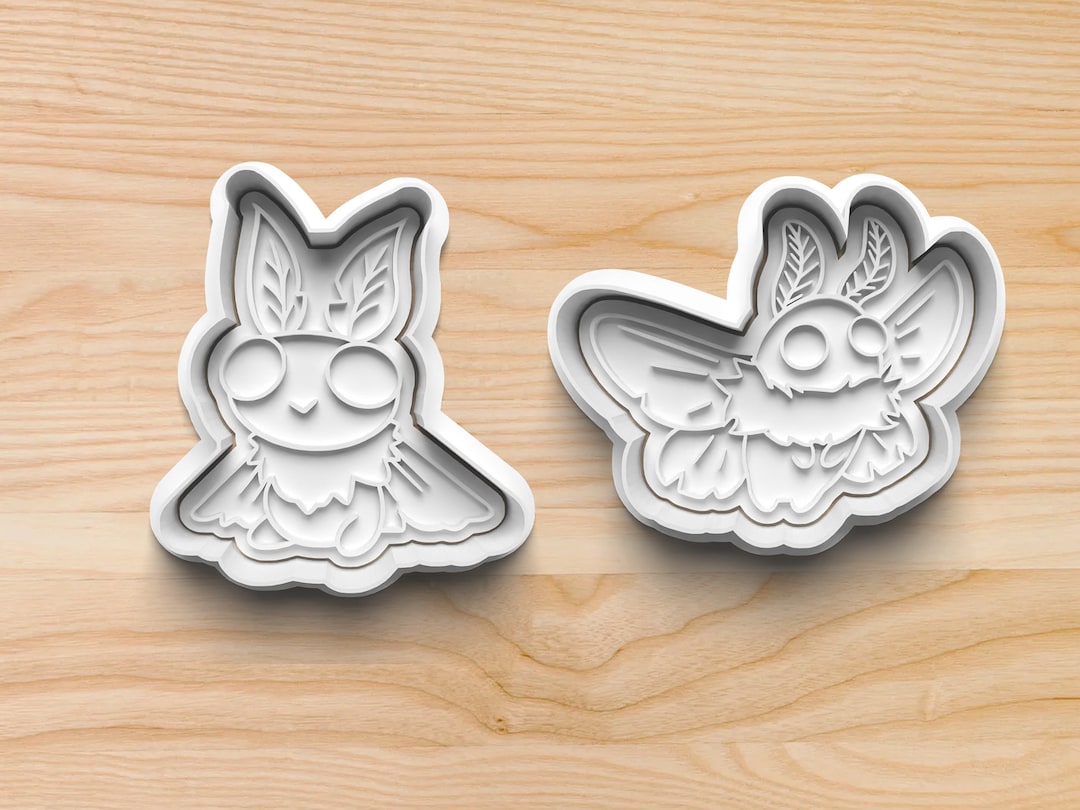 Mothman Cookie Cutters & Stamps Moth Man Cookie Cutter Bigfoot Cookie ...