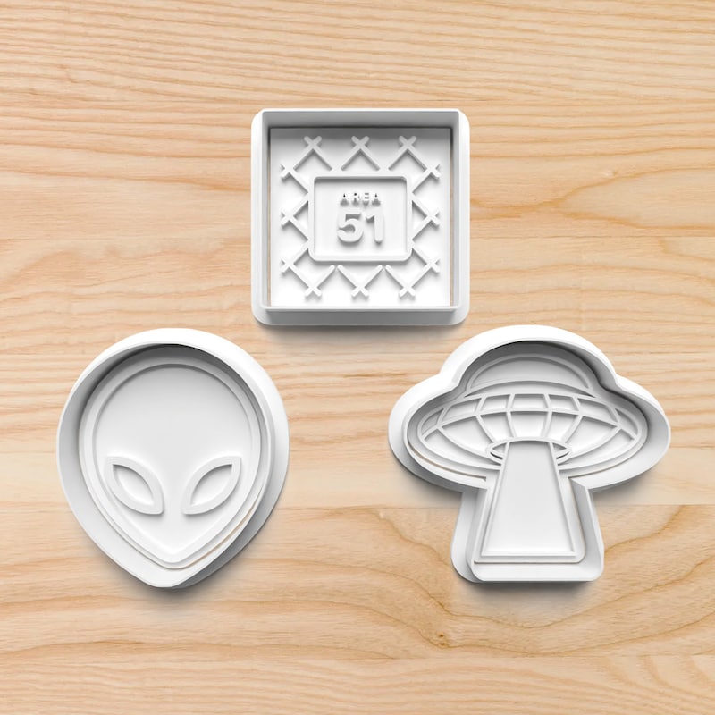 Alien Cookie Cutter - Etsy