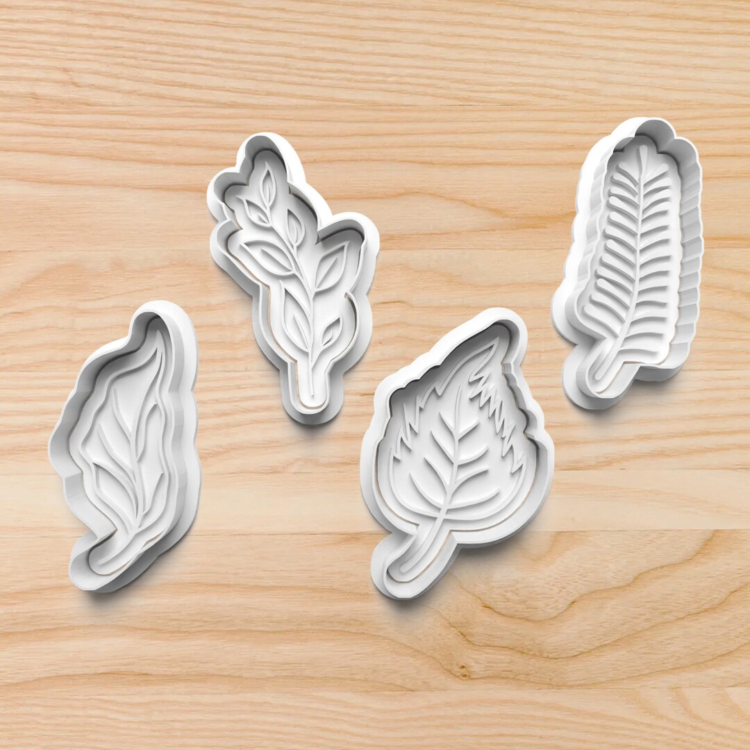 Leaf Cookie Cutters || Nature Cookie Cutters || Floral Cookie Cutters ...