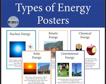 Energy Bulletin Board Kit | Forms of Energy Posters | Borders | Banners ...