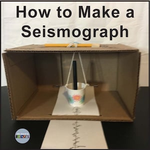 Build a Model of a Seismograph Earthquake Activity - Etsy