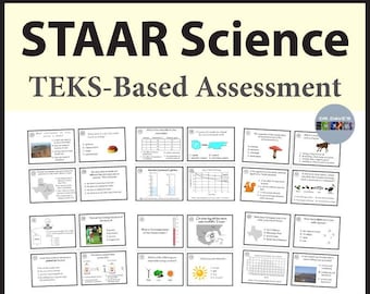 5th Grade Science NGSS Test Prep and Independent Study Review Task ...