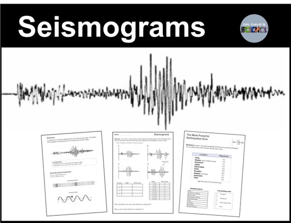 Seismogram Worksheet