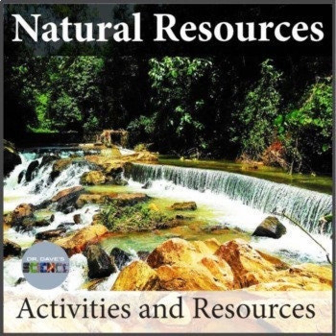 Natural Resource Activity Packet Earth Science - Etsy