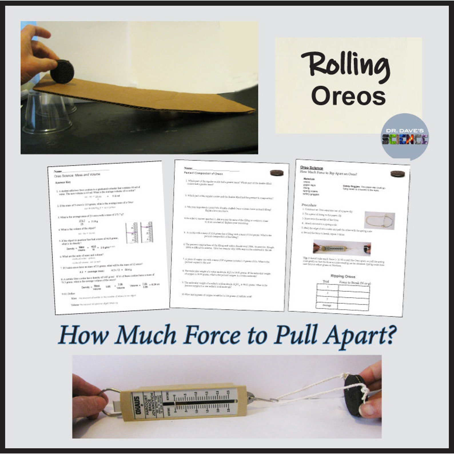 Science Experiments With Oreo Cookies - Etsy