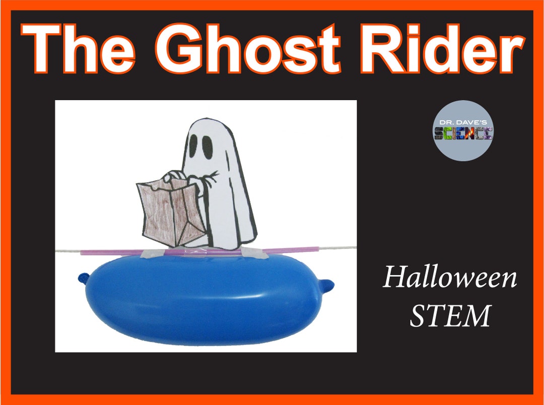 Halloween Science Activity Balloon Rockets - Etsy