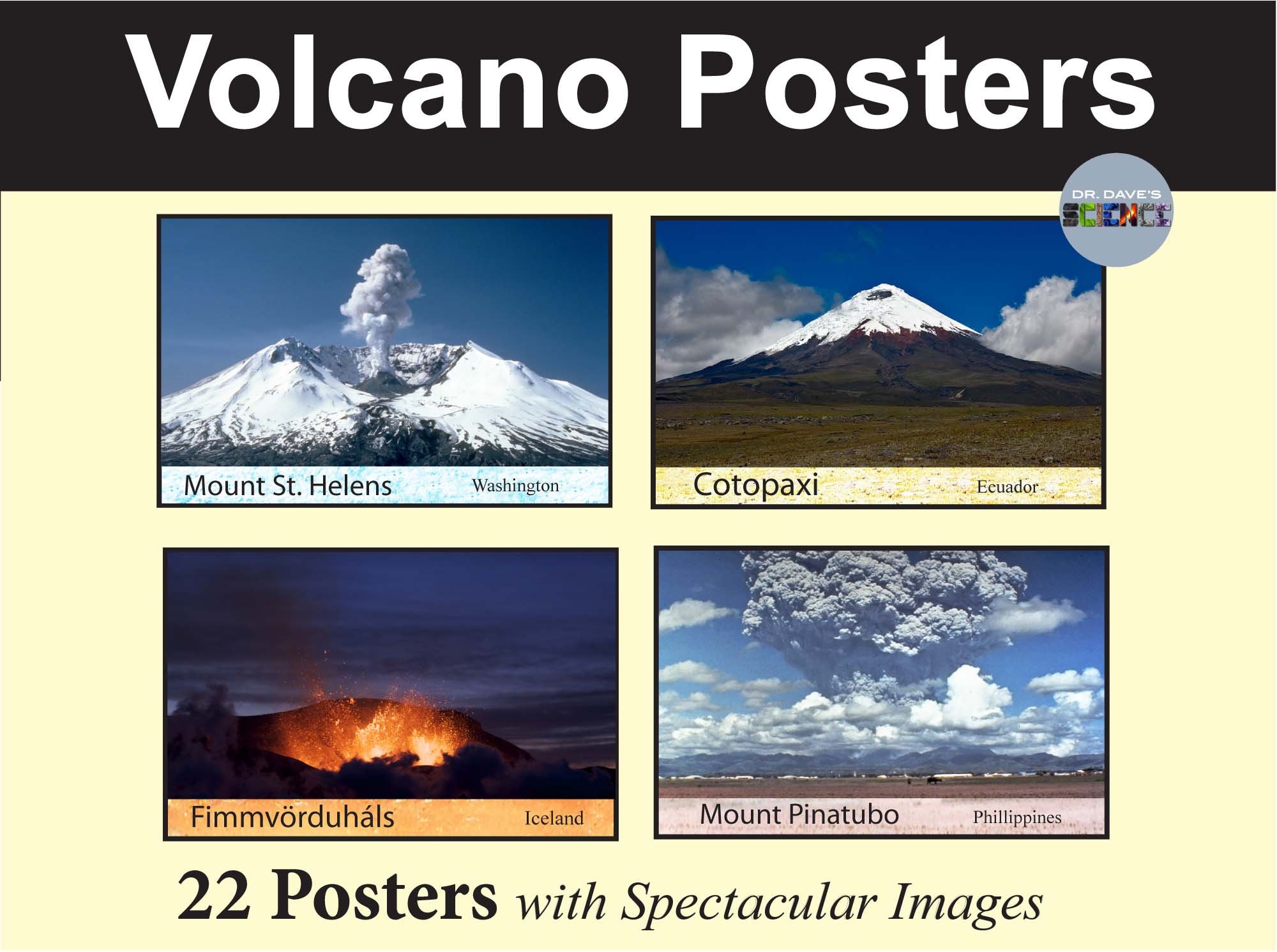 Volcano Posters Science Posters Bulletin Board Classroom Decor - Etsy