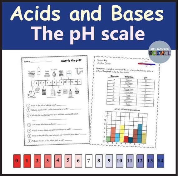Ph Scale Worksheet For Kids