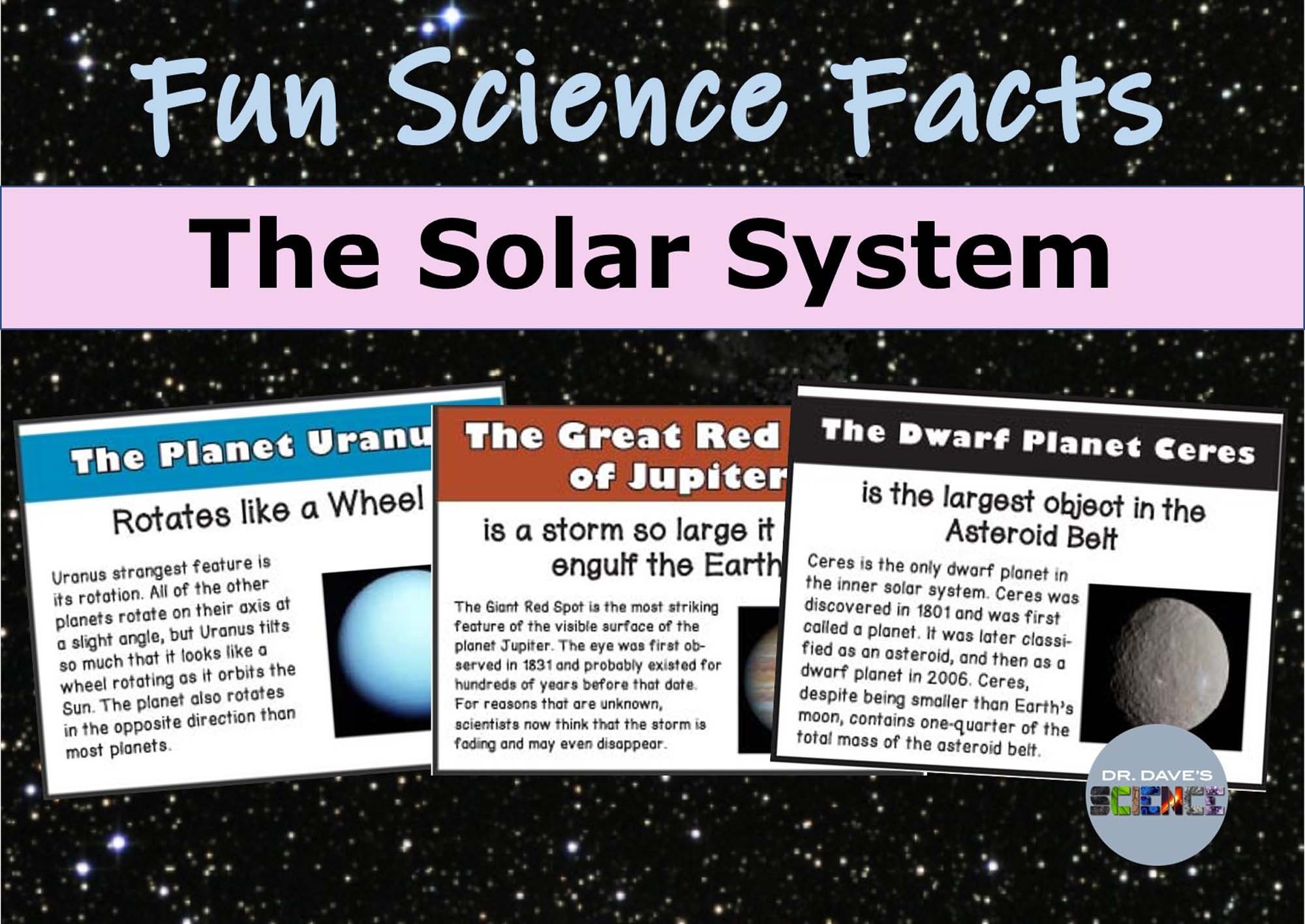 Solar System Fun Facts