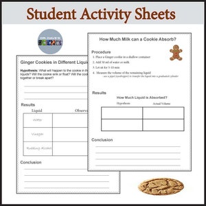 Gingerbread and Gingersnap Christmas Science Activities Science ...