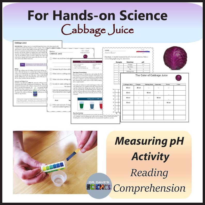 Acids Bases and Ph Scale Lab Activities Reading Comprehension ...