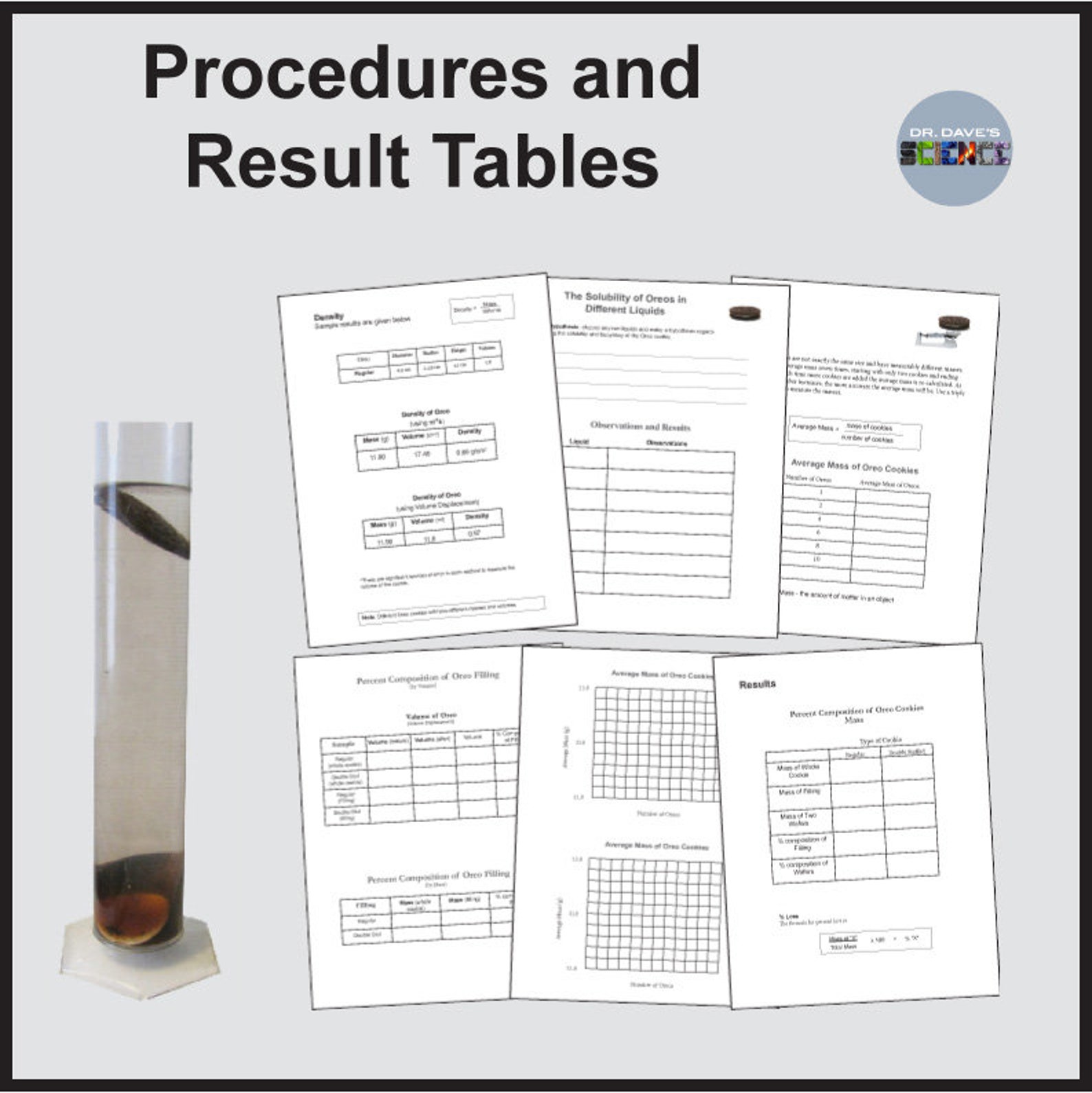 Science Experiments With Oreo Cookies - Etsy