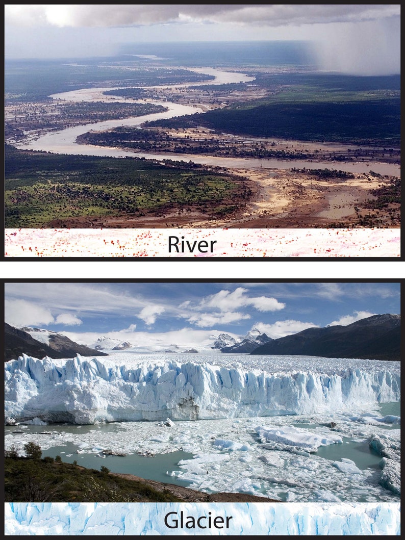 Landforms and Geography Posters - Etsy