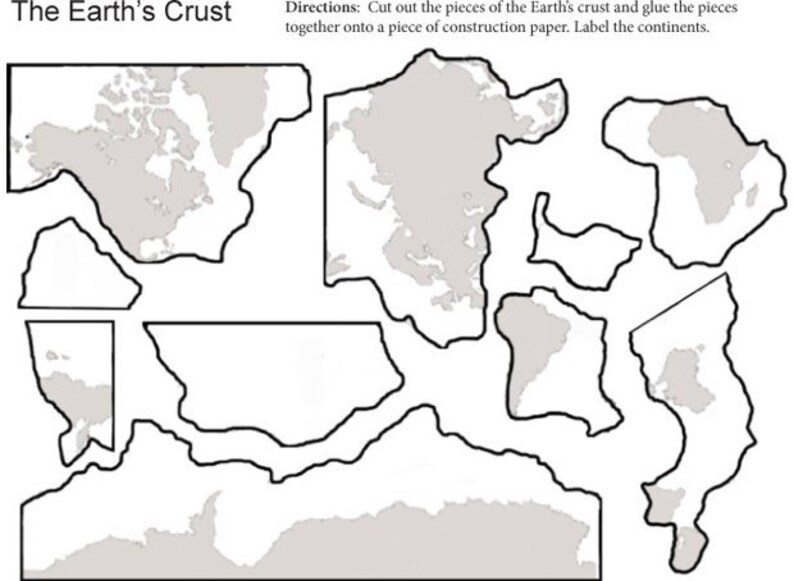 Layers of the Earth Bundle Rocks and Minerals Volcanoes Science - Etsy