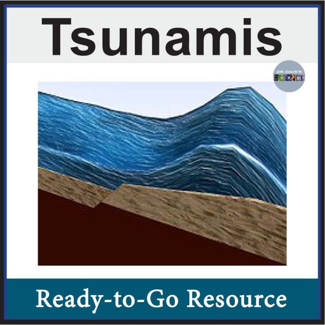 Tsunami Activity Mapping and Earthquake Worksheets - Etsy