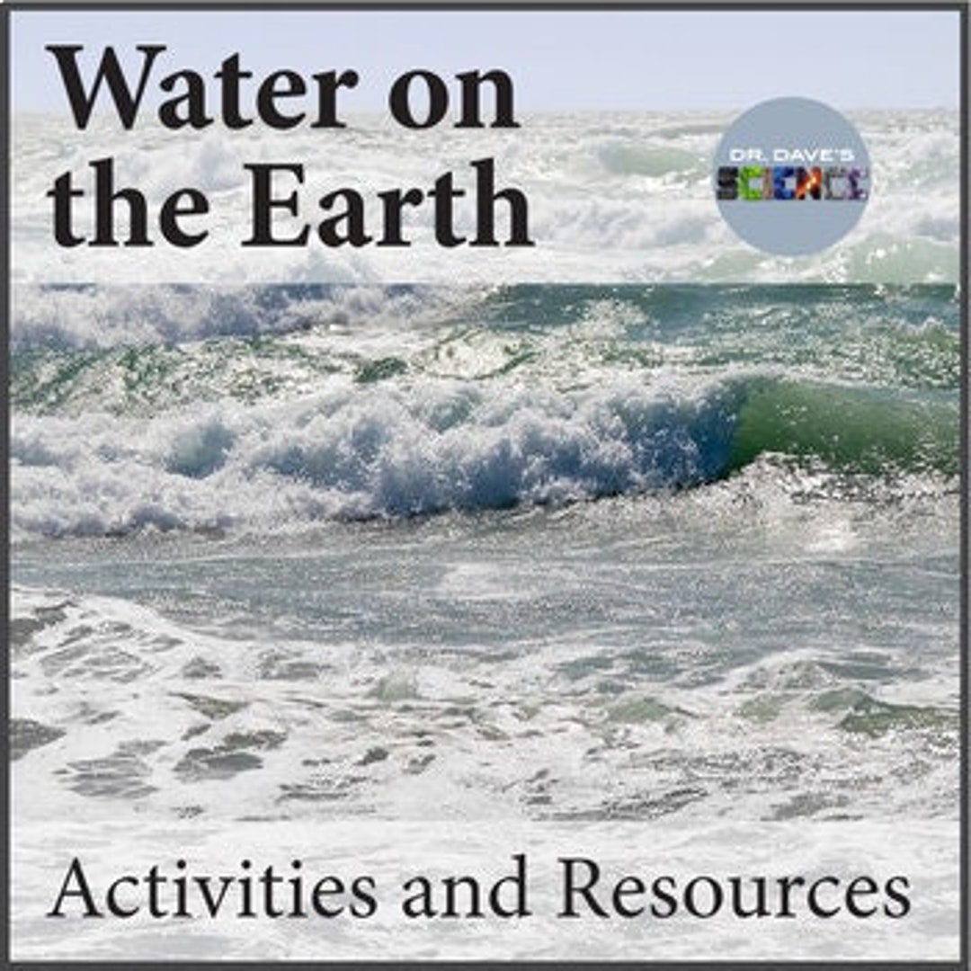 Distribution of Water on Earth Water Cycle the Hydrosphere Activity ...