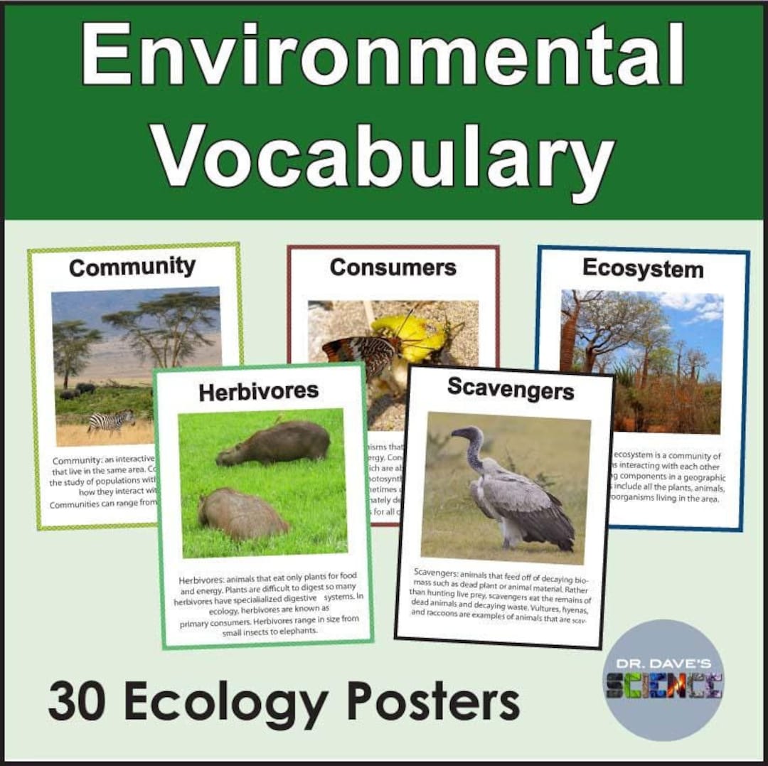 Ecology and Environmental Science Posters - Etsy UK