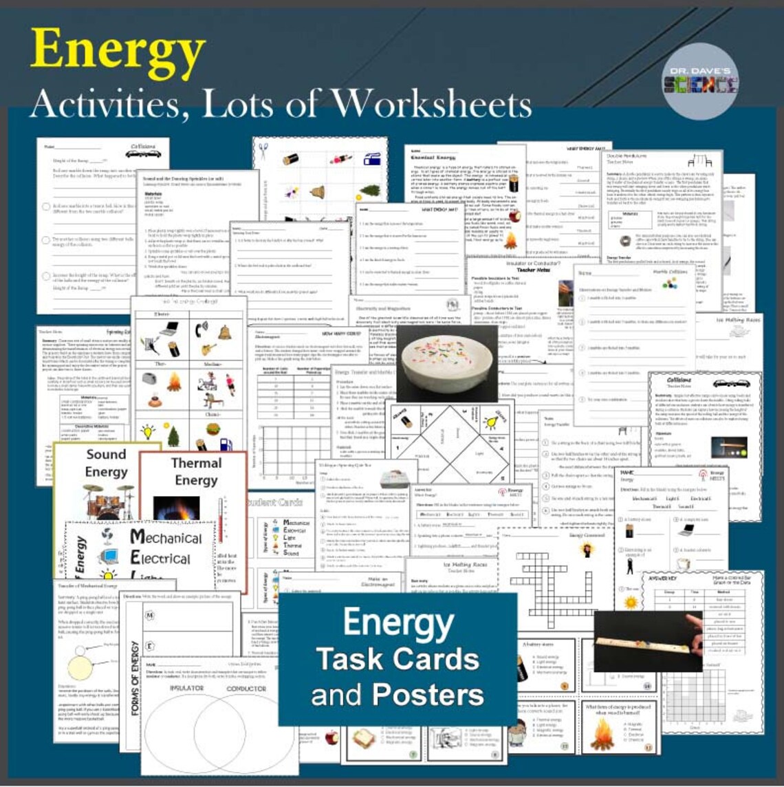 4th Grade NGSS Science Energy Transfer and Energy Transformations ...