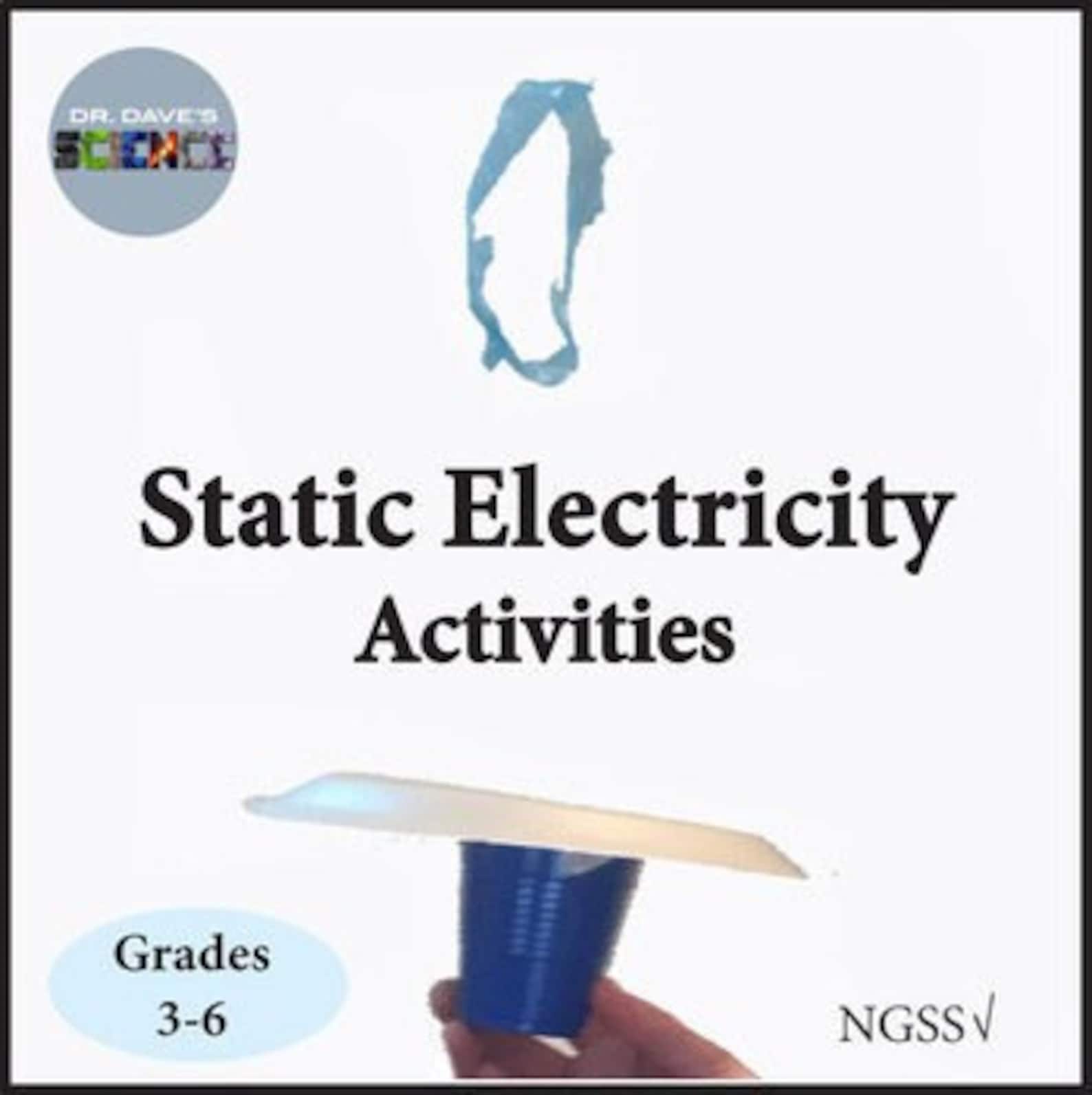 Static Electricity Activities, Worksheets, and Reading Comprehension ...