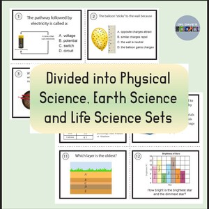 5th Grade Science NGSS Test Prep and Independent Study Review Task ...