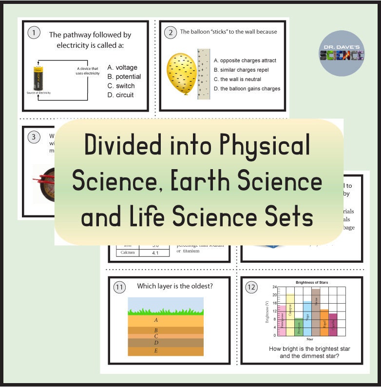 5th Grade Science NGSS Test Prep and Independent Study Review Task ...