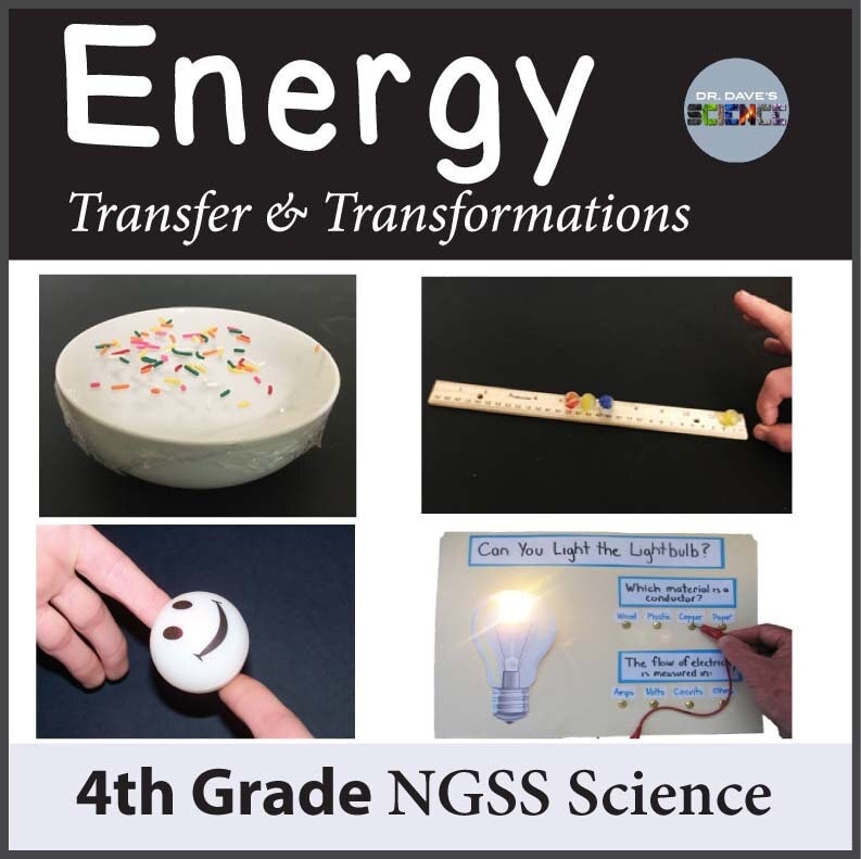 4th Grade NGSS Science Energy Transfer and Energy Transformations ...