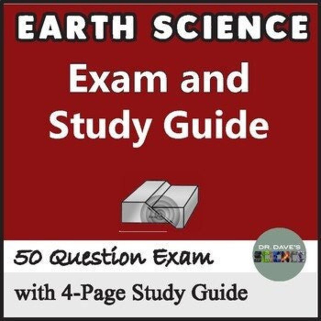 Earth Science Test Prep Bundle With Study Guide - Etsy