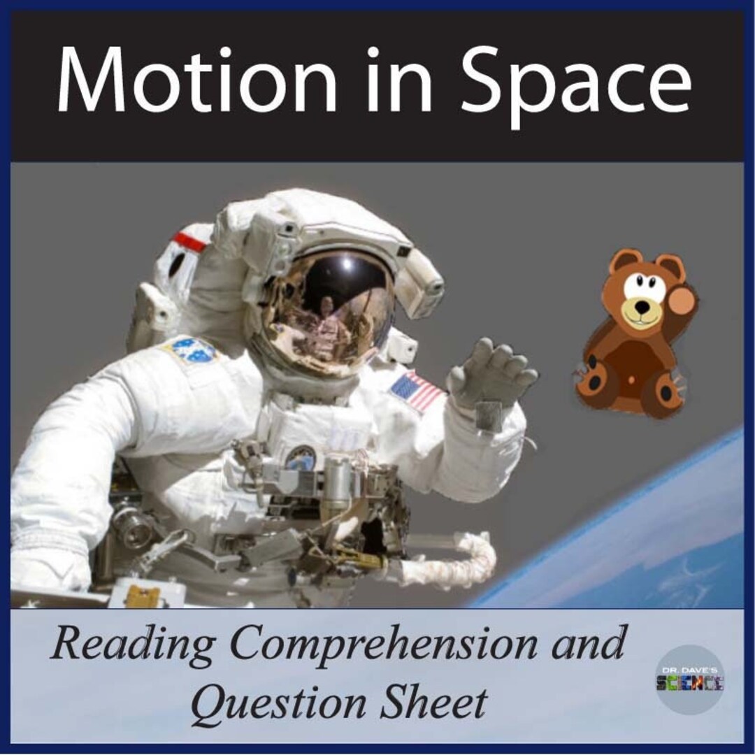 Forces and Motion in Space Reading Comprehension With Worksheet - Etsy