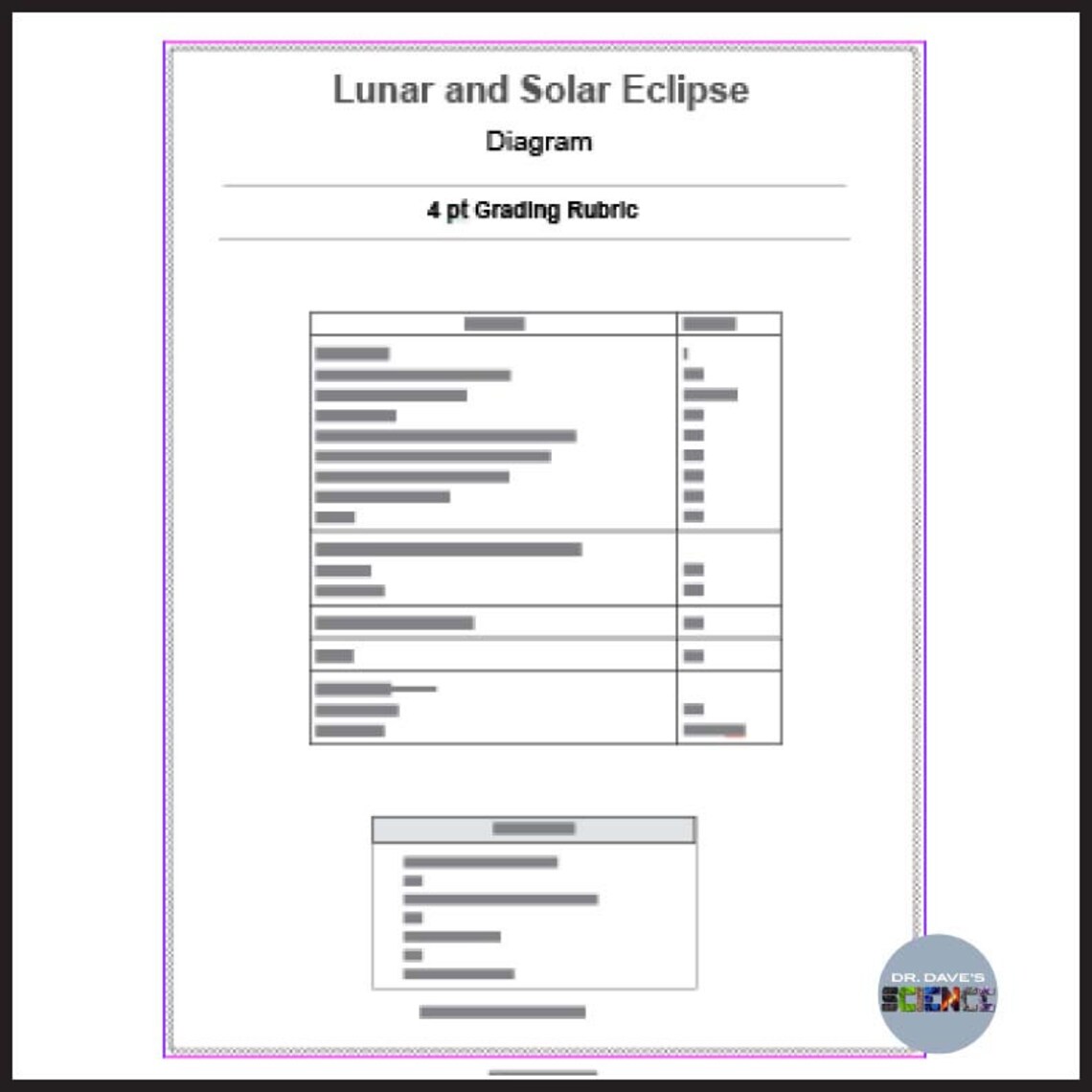 Solar and Lunar Eclipse Activities the Solar System - Etsy