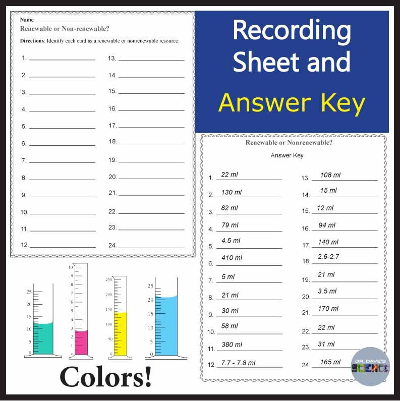Graduated Cylinder Task Cards - Etsy