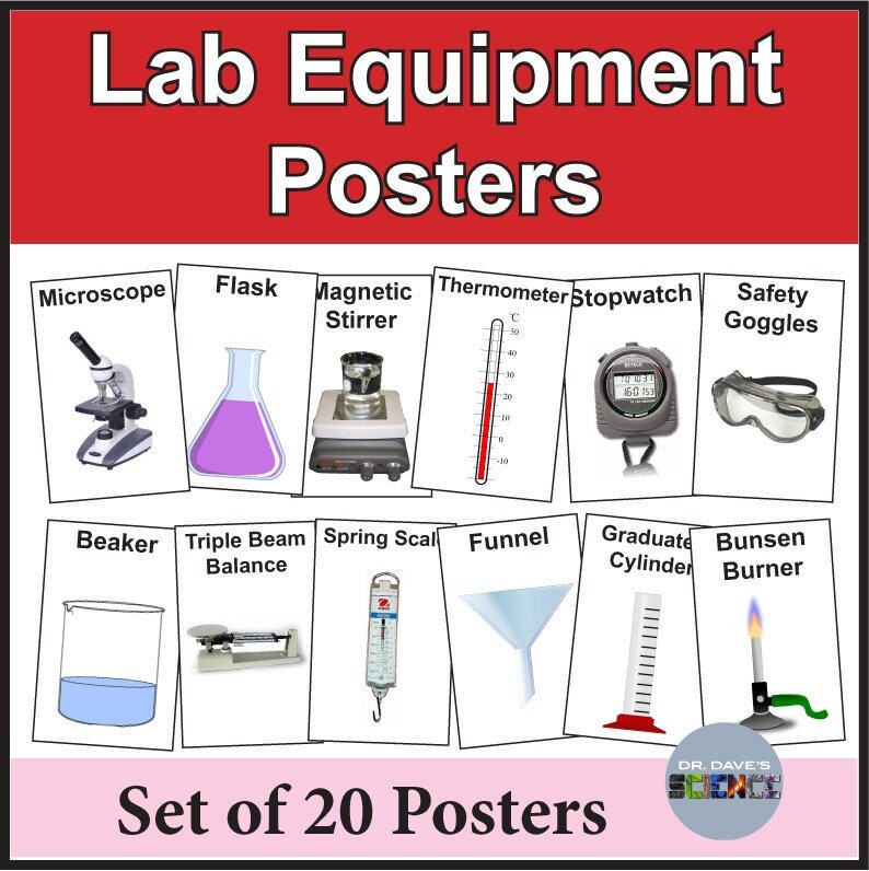 Science Lab Equipment Posters Etsy science-lab-equipment-posters-etsy