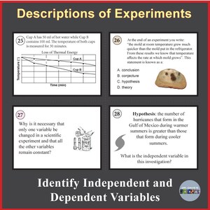 Scientific Method Task Cards - Etsy