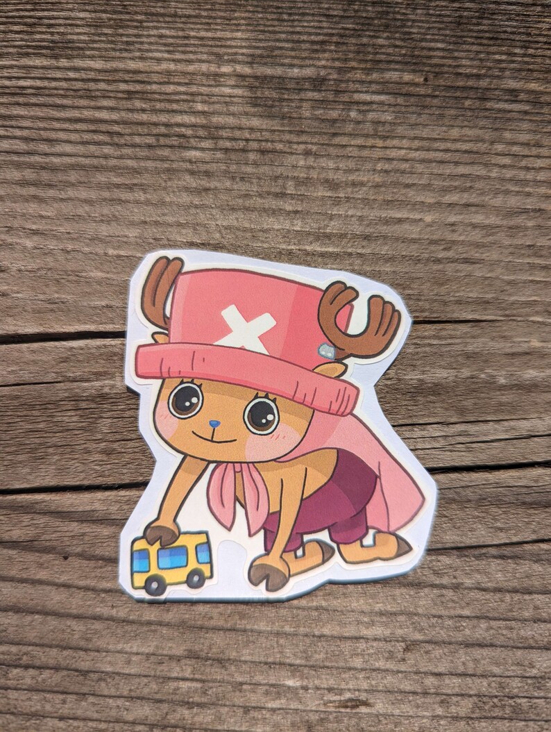 One Piece Inspired Vinyl Stickers Luffy Chopper Guard Pt. Chopper Man ...