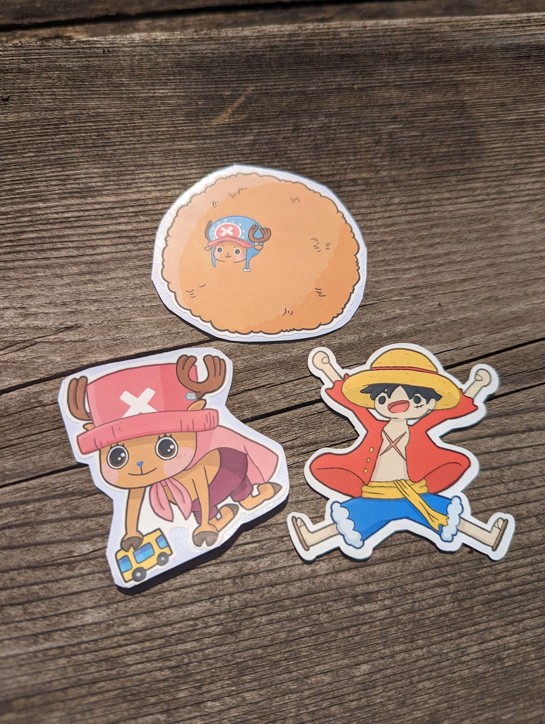 One Piece Inspired Vinyl Stickers Luffy Chopper Guard Pt. Chopper Man ...