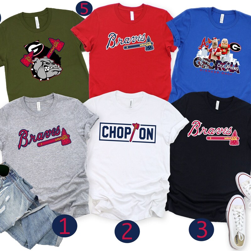 Atlanta Braves Shirt - Etsy