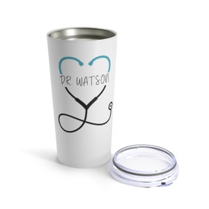 Personalized Doctor Tumbler, Stethoscope Design, Healthcare Gift - Etsy