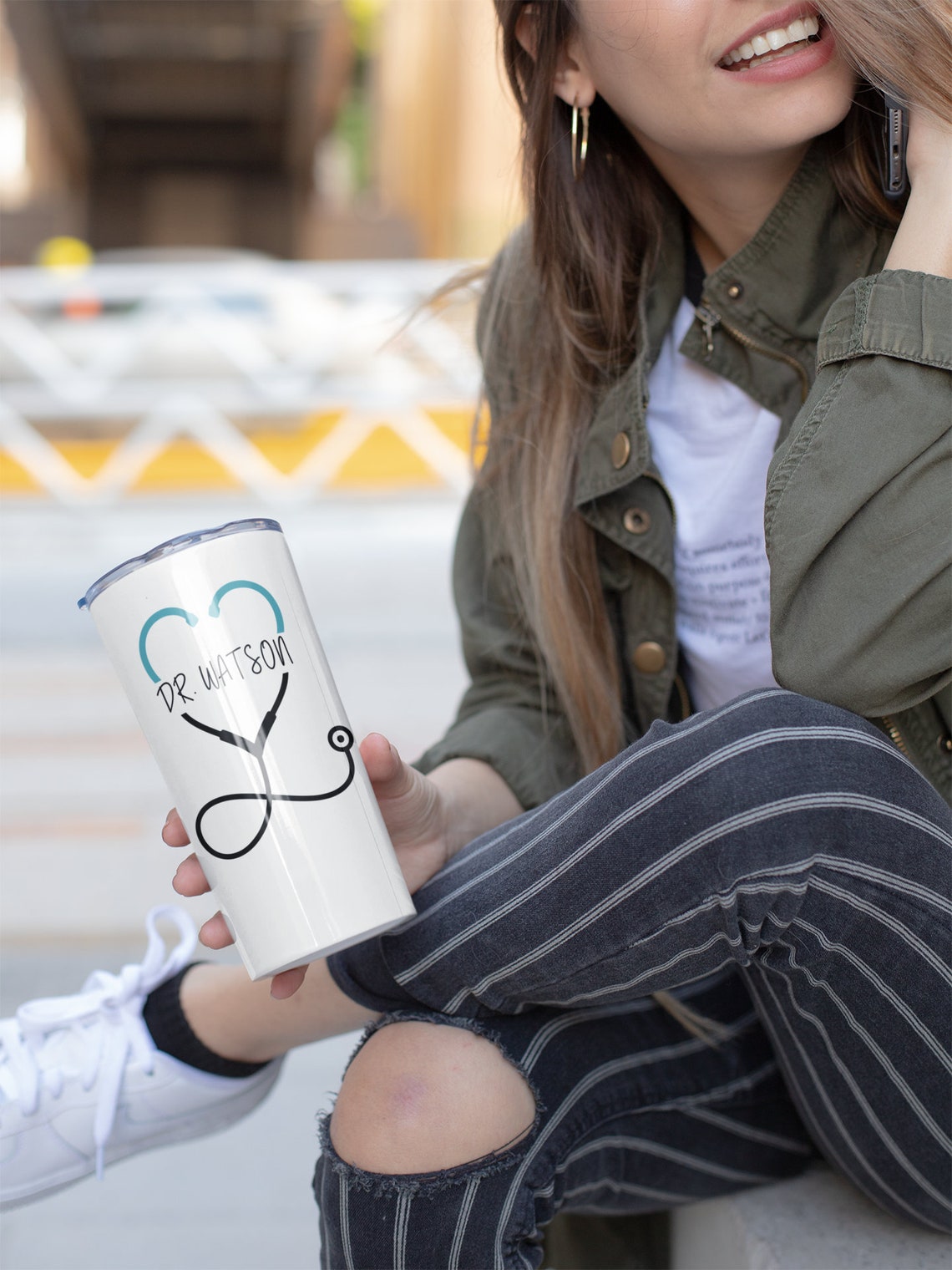 Personalized Doctor Tumbler, Stethoscope Design, Healthcare Gift - Etsy