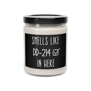 Military Retirement Gift, DD214 Gift, Funny Military Candle, Air Force ...