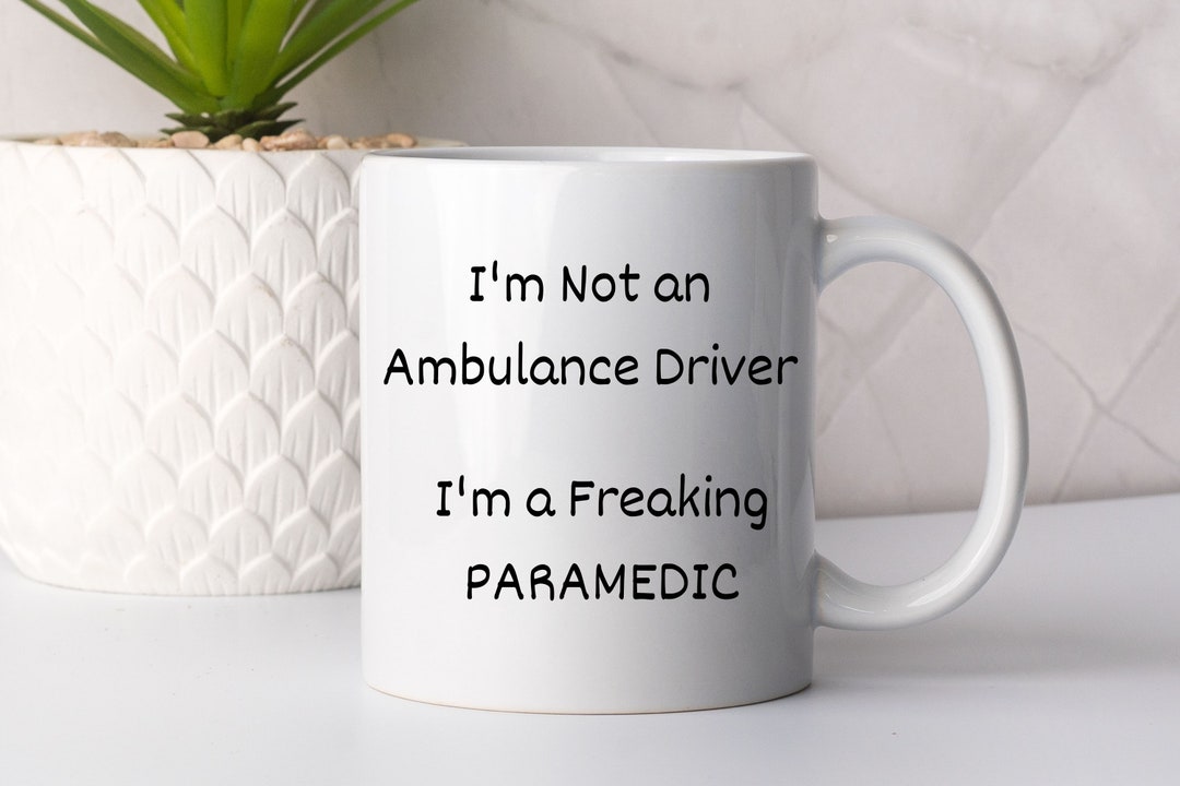 Paramedic Gift, Paramedic Gifts, Ambulance Driver Mug, Gifts for ...