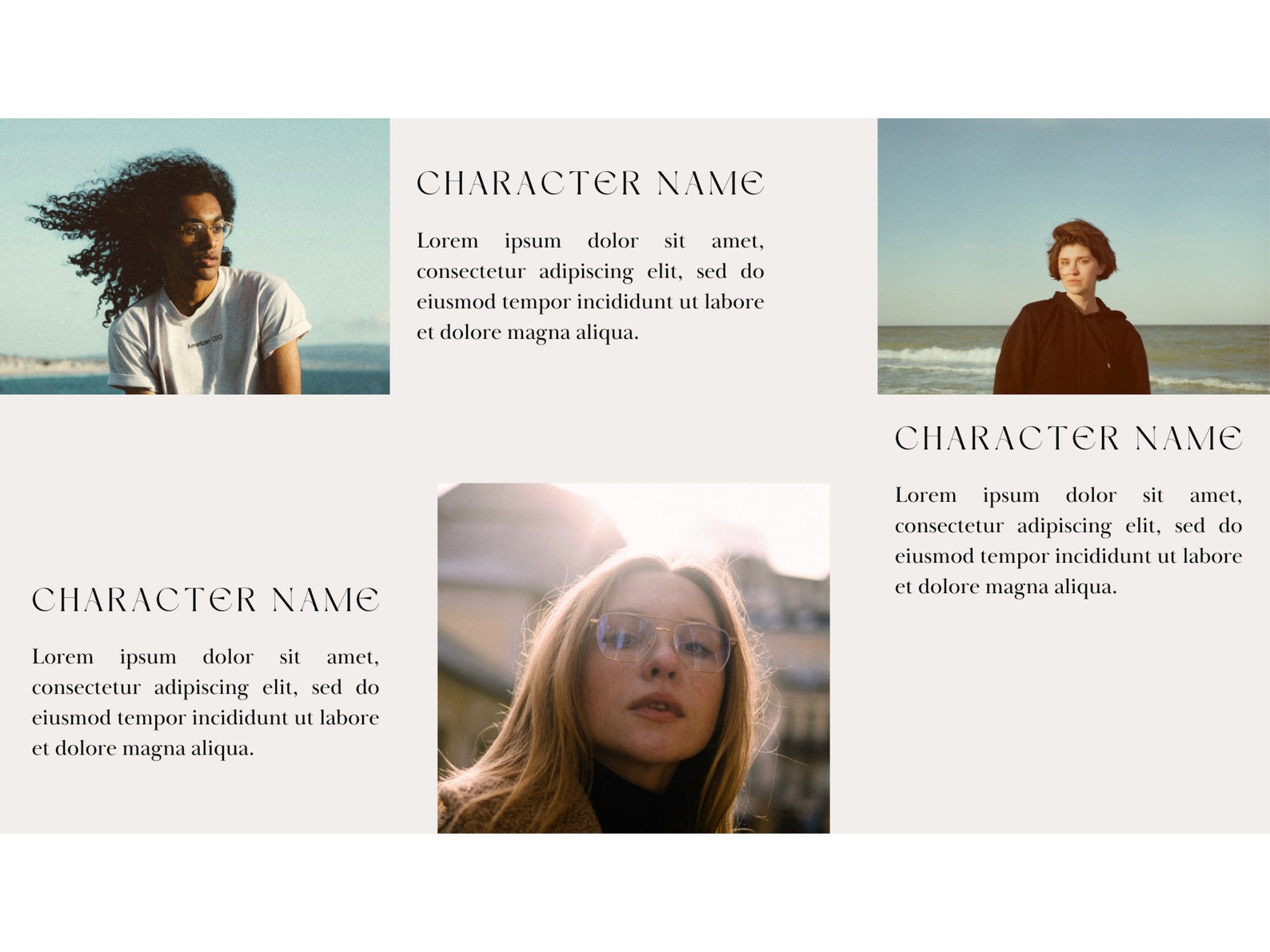 Professional Minimalist Film Pitch Deck Template | Canva Editable ...