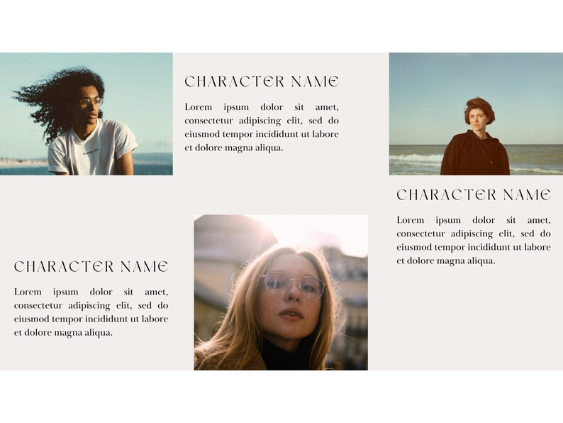 Professional Minimalist Film Pitch Deck Template | Canva Editable ...