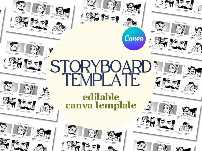 Storyboard Template | Professional Storyboard Presentation Template ...