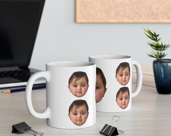 The Office Star Face Mug - Etsy