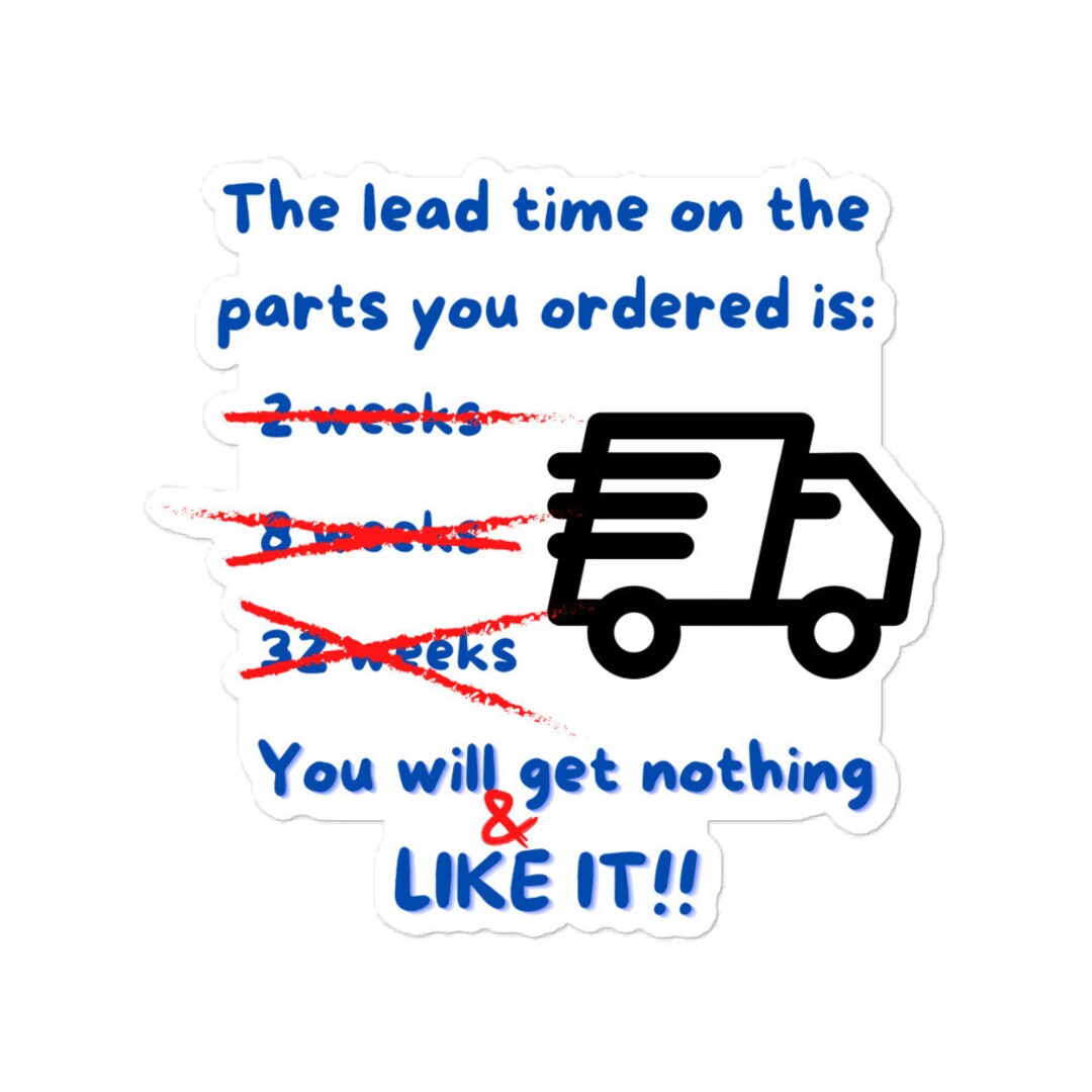 Sticker supply Chain Issues - Etsy