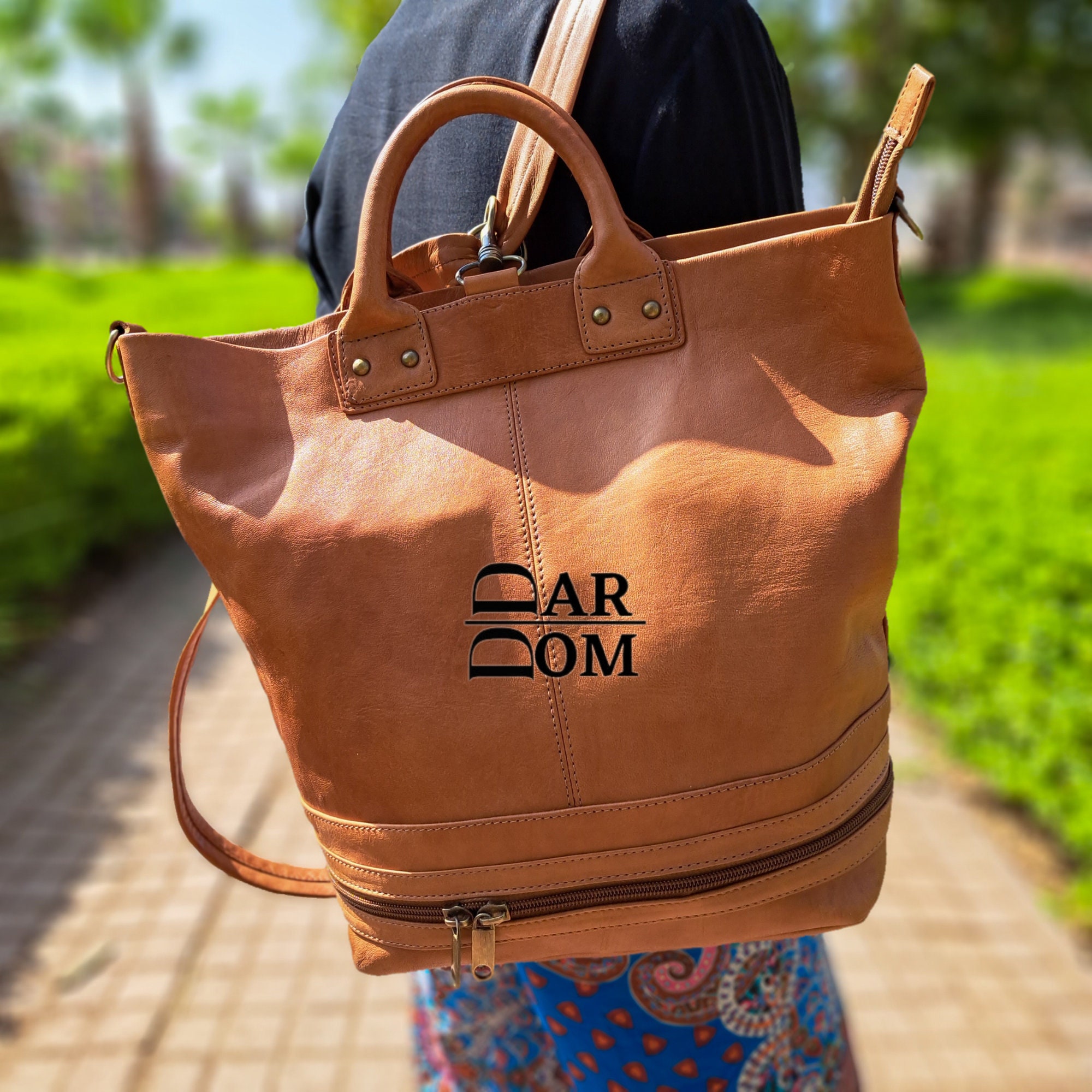 Leather Tote Bag, Crossbody and Shoulder Bag, Handbag for Women - Etsy