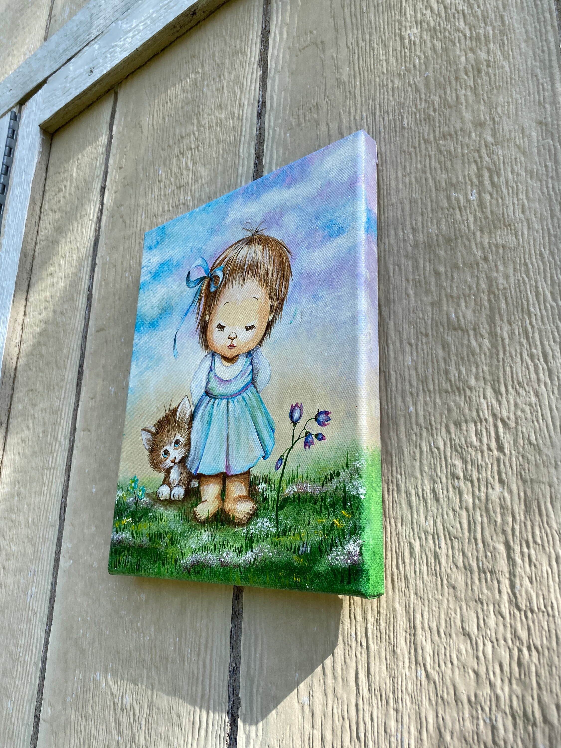 Set of 3 Wall Decor Art Colourful Canvas, 3 Painting Set, Acrylic ...