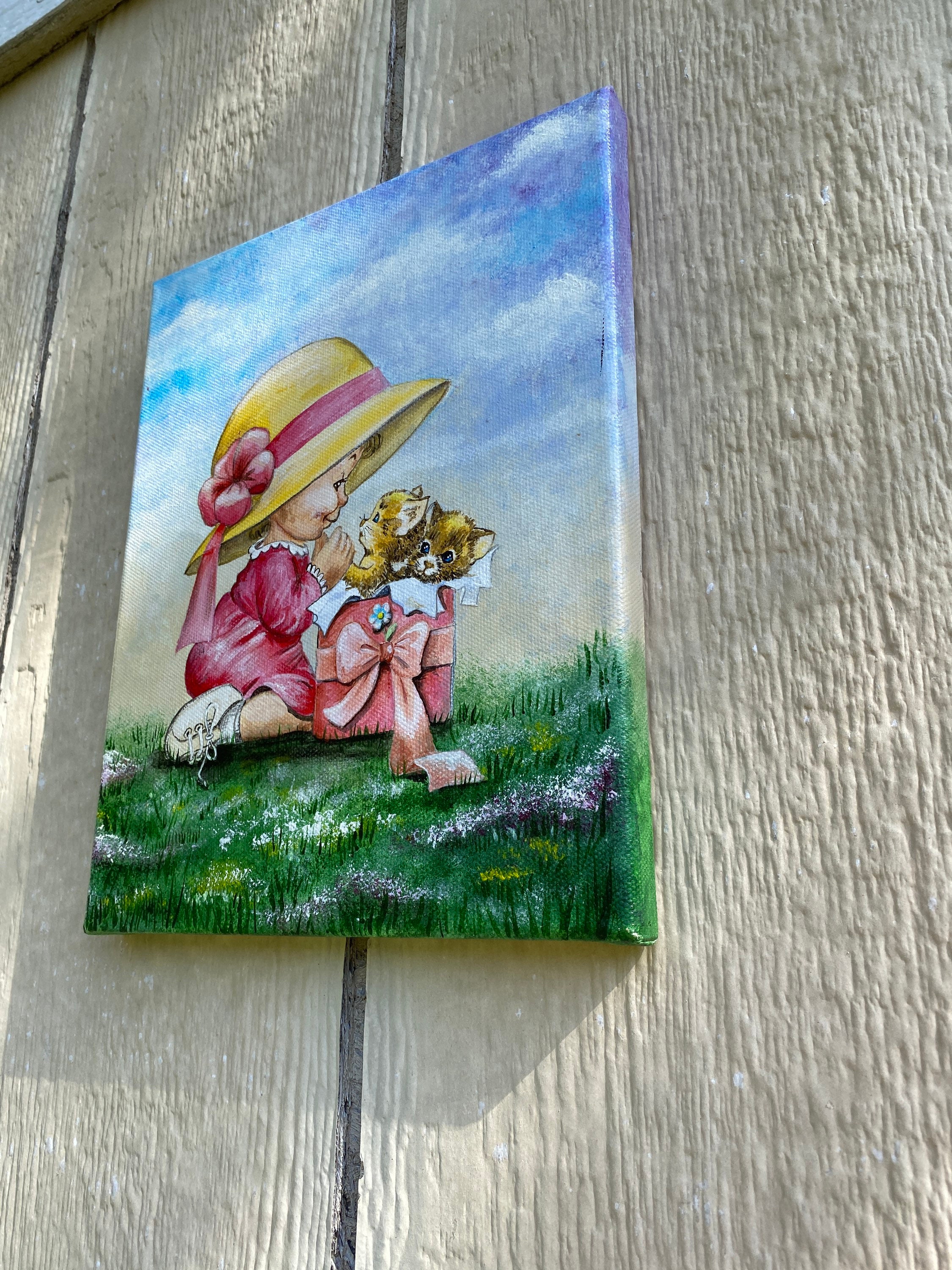 Set of 3 Wall Decor Art Colourful Canvas, 3 Painting Set, Acrylic ...